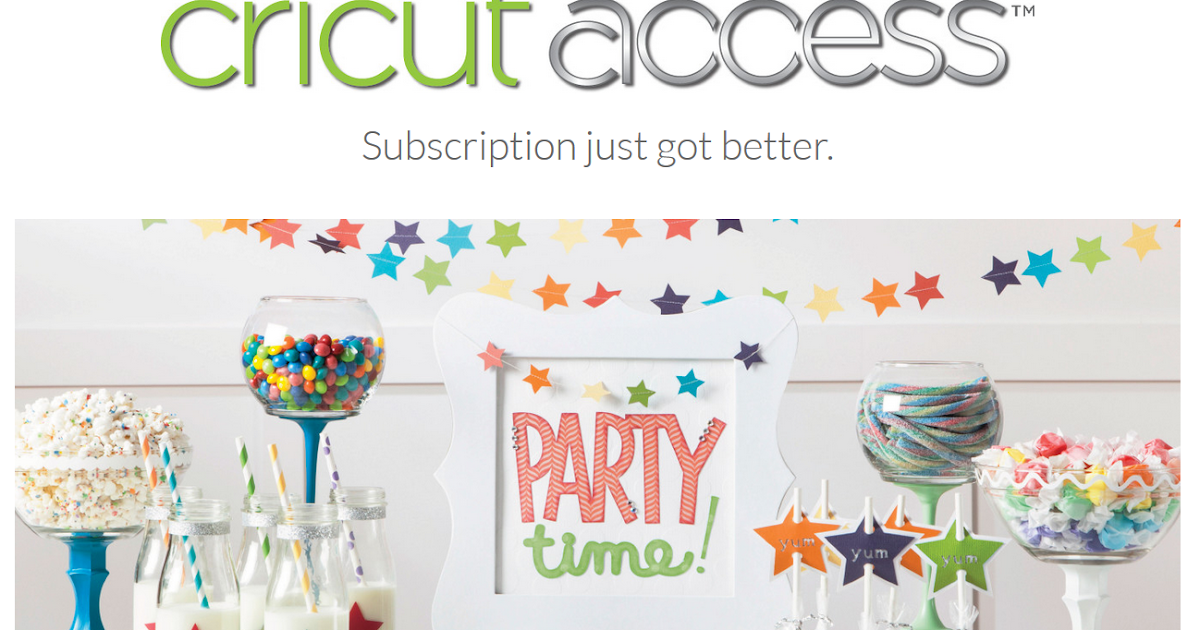 Capadia Designs: New Cricut Access - Subscriptions just got better!