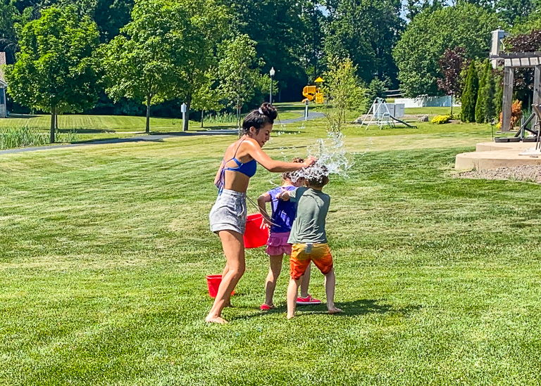 Tales of the Flowers: Michigan - Fun times playing in water