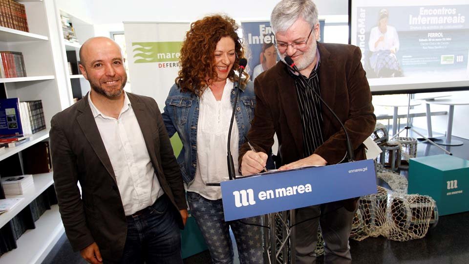 Marea de Ferrol recibirá a Luís Villares e Ana Seijas, voceiro (tamén ...