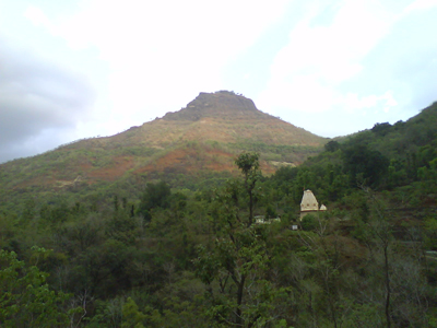 Mangalgad is a hill fort also known as Kangori. - Forts and Treks