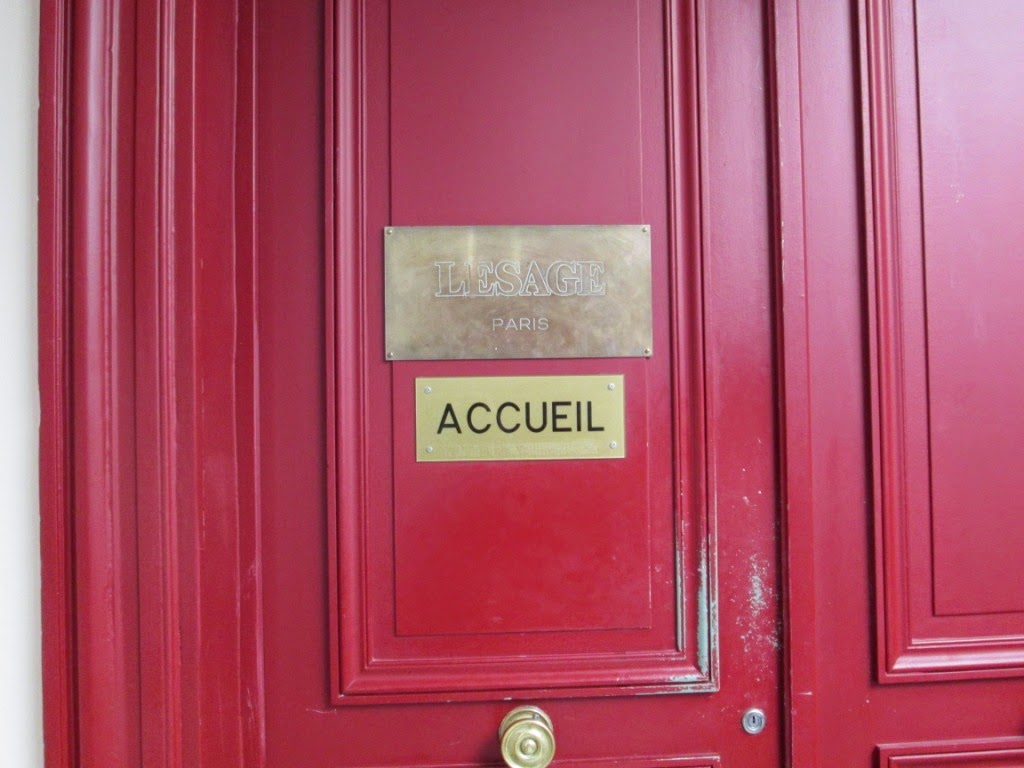 The Realm of Fashion Blog : My stage at Maison Lesage Paris