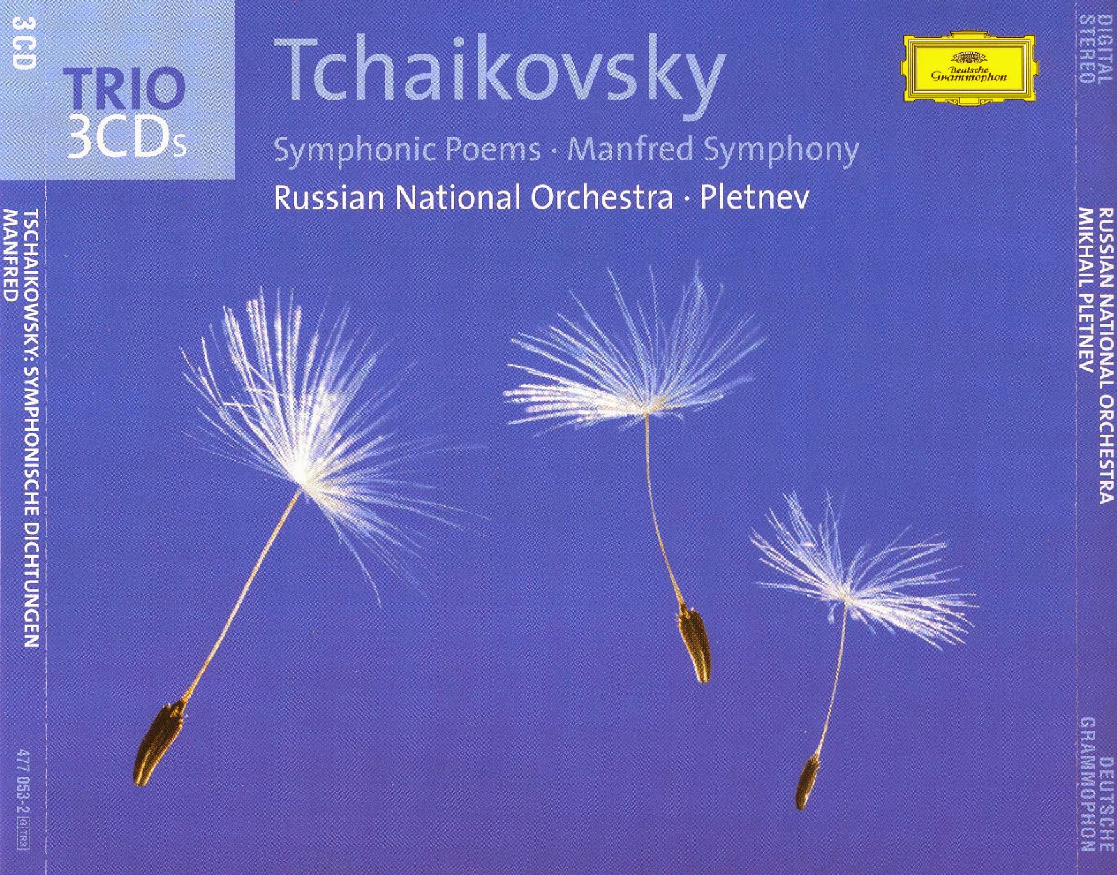 Mikhail Pletnev - Tchaikovsky:Symphonic Poems · Manfred Symphony