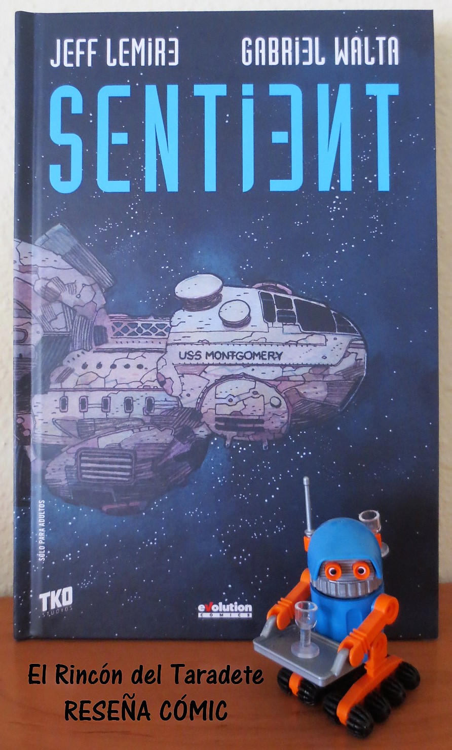 EL RINCON DEL TARADETE: Reseña cómic: Sentient de Jeff Lemire y Gabriel ...