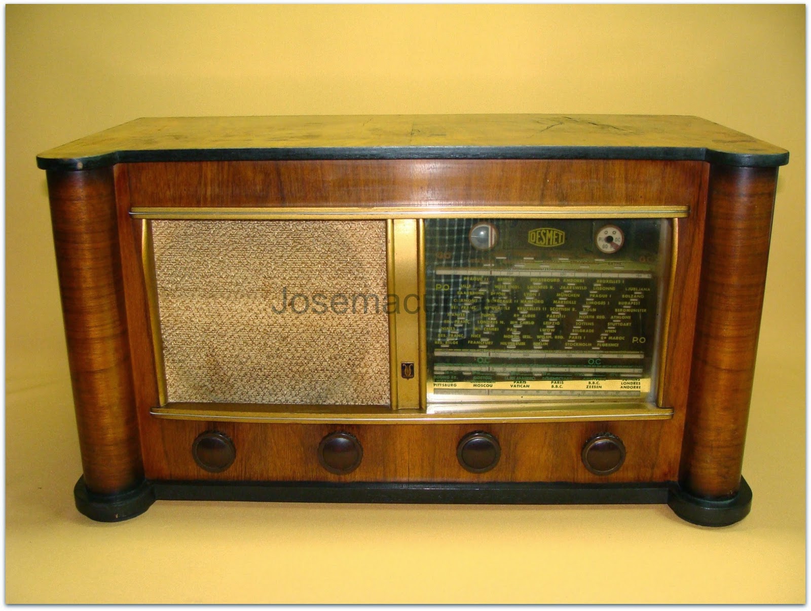 Radios de Válvulas JoseMaCurrás (Radios Antiguas): Radio Francesa