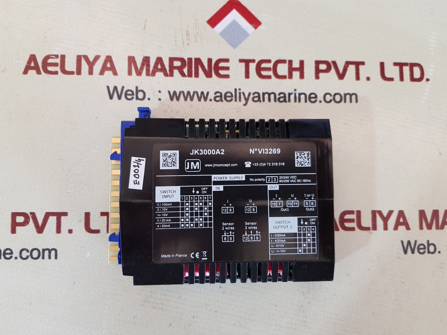 JM JK3000A2 ANALOGUE PROCESS CONVERTER - Aeliya Marine