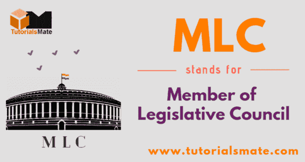 MLC Full Form: What is the full form of MLC? - TutorialsMate