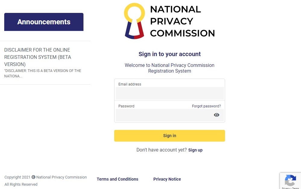 How to Register to the eRehistro System of the National Privacy ...