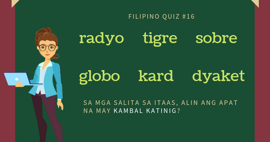 Filipino Quiz #16