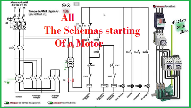 All The Schemas starting Of a Motor - electrical and electronics ...