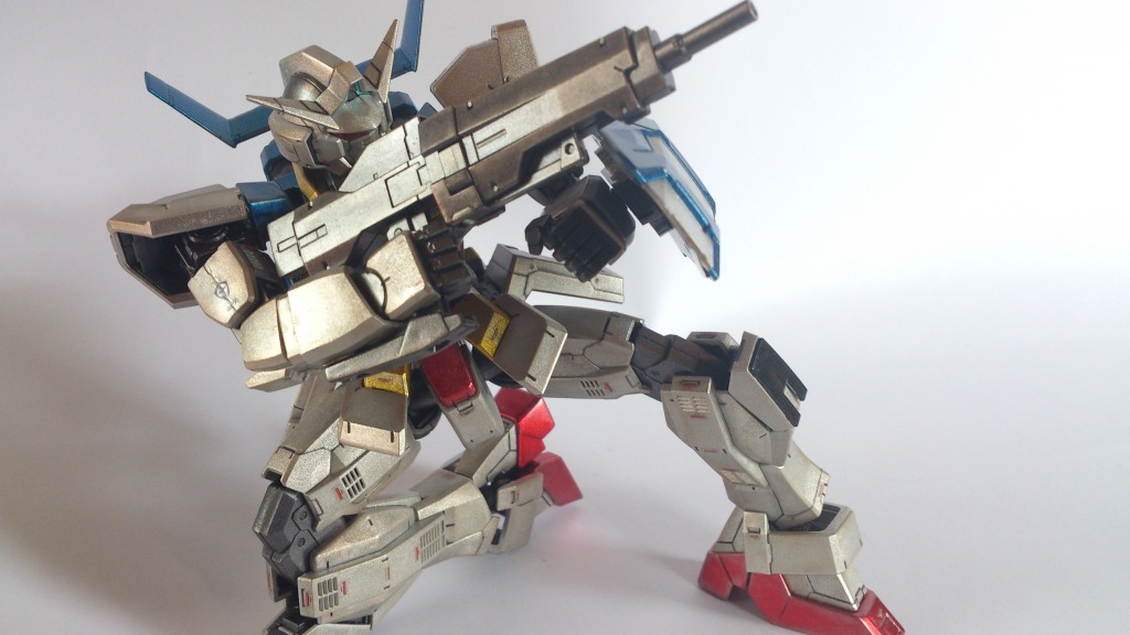 MG Gundam AGE-1 Normal metallic painted by Kryz Tibus via GxG GunPla ...