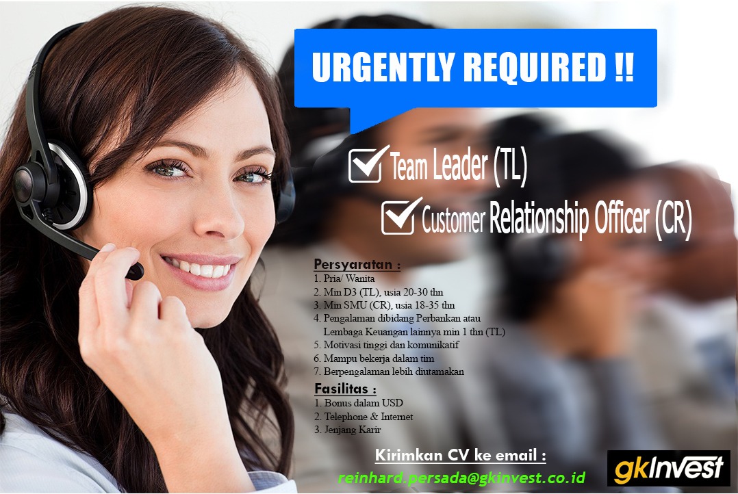 Lowongan Kerja GK Invest Bandung Juli 2020 | Lowongan kerja Bandung dan ...