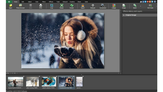 Photo Browser in PhotoPad Photo Editor | Do More With Software