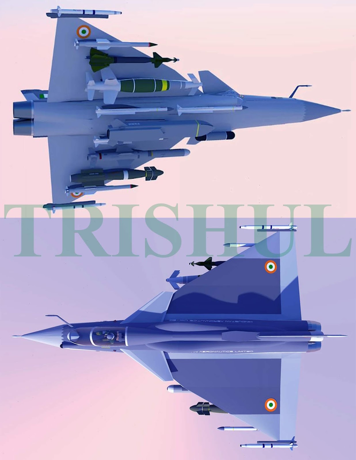 TRISHUL: From LCA Tejas Mk.1 to LCA-AF Mk.2 to MWF to AMCA to TED-BF ...