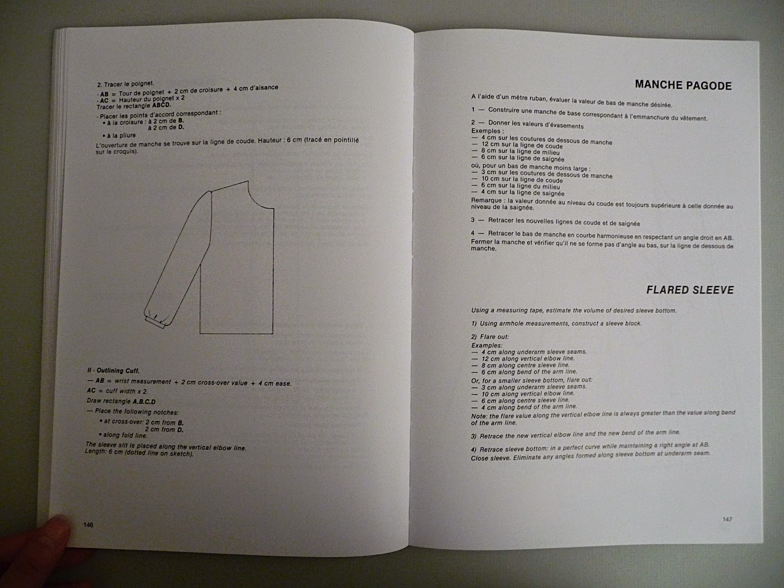 ESMOD Pattern Drafting Textbook - modelist kitapları