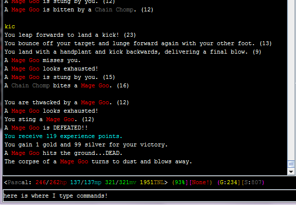 World of Pascalcraft: Grandpa Multi-User Dungeon
