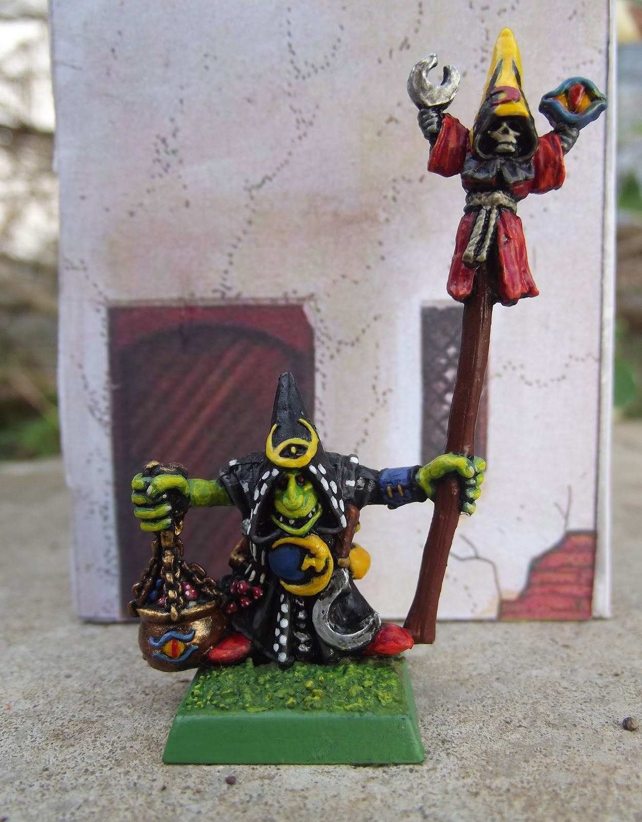 Lead Or Alive: Bruno's Miniatures: WHFB 4th edition Night Goblin Shaman