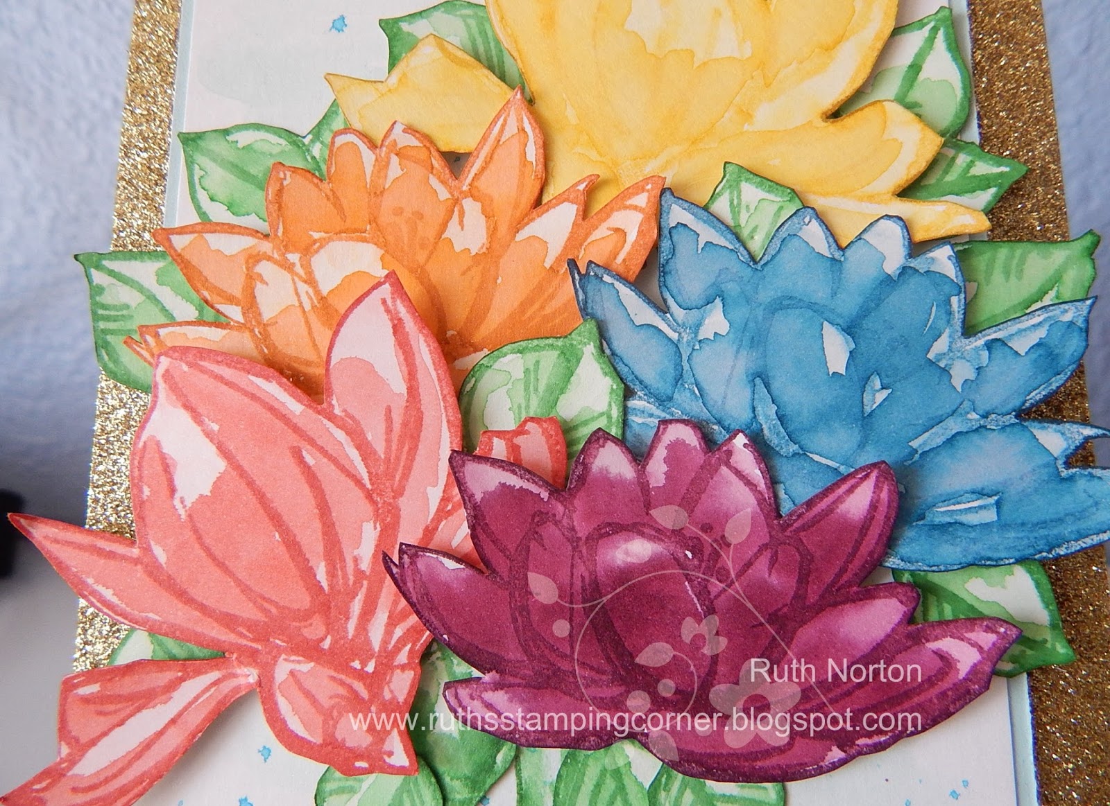 Ruth's Stamping Corner: Bright Bouquet