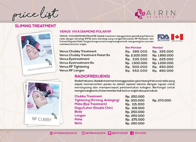 Harga treatment dan katalog di berbagai klinik kecantikan [ Facial ...