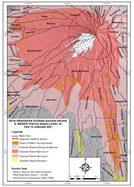 Update Kondisi Gunung Merapi 2021 - Santri Dan Alam