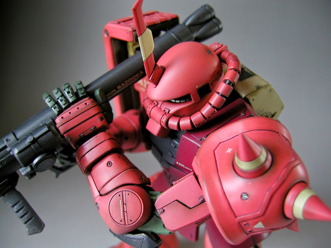 Custom Build: MG 1/100 Char's Zaku II "Detailed" - Gundam Kits ...
