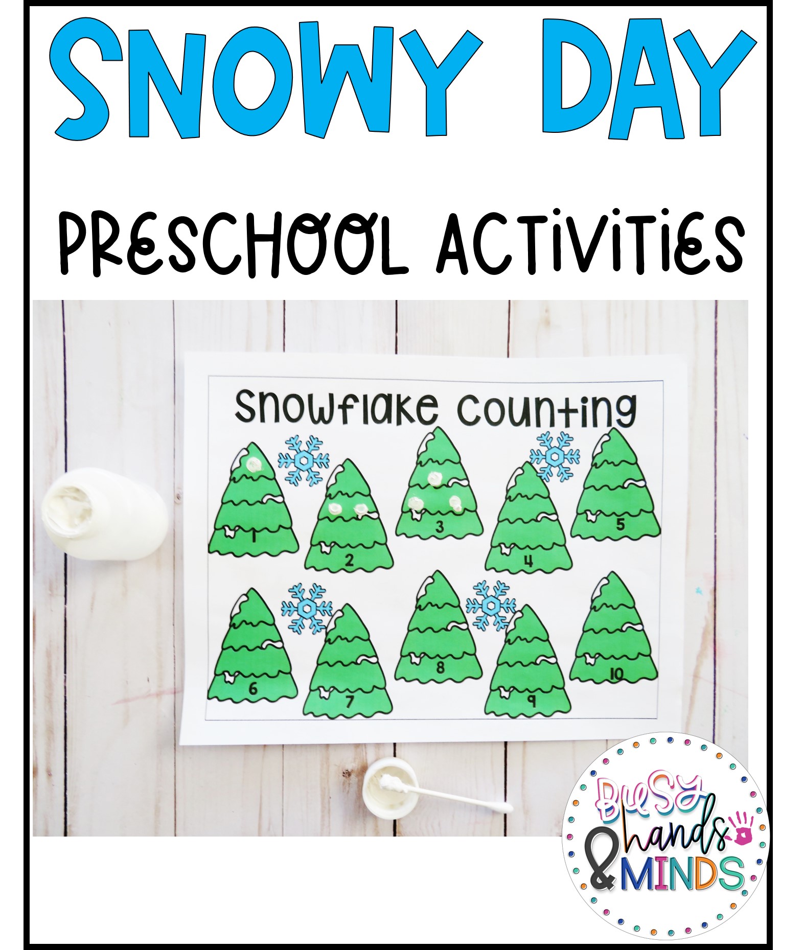 The Snowy Day Preschool Book Companion | Busy Hands and Minds