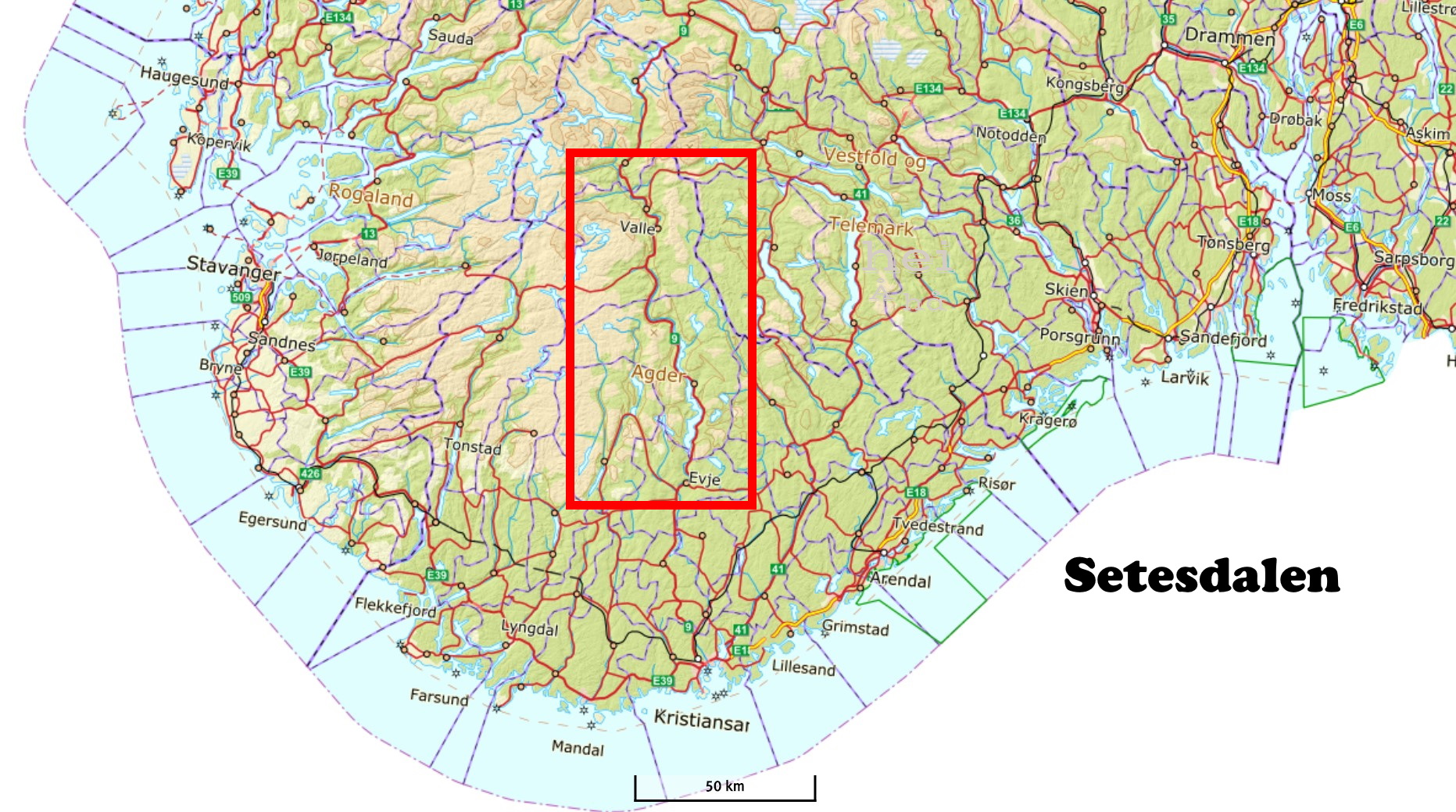 HeiÅHå Klatring: Setesdalen