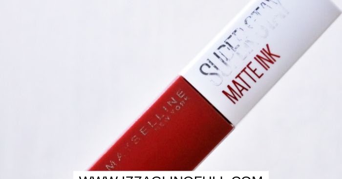 Maybelline Superstay Matte Ink in Ruler - IzzaGlinoFull