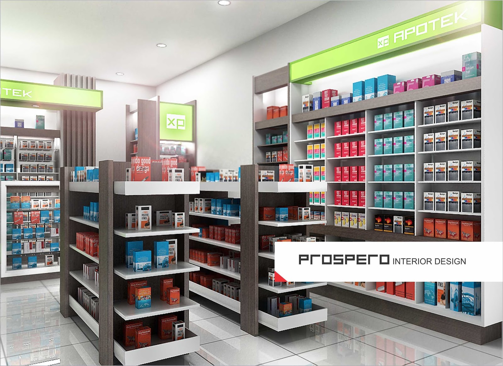 20 Contoh Desain Apotek Modern Terbaru - Model Desain Rumah Minimalis