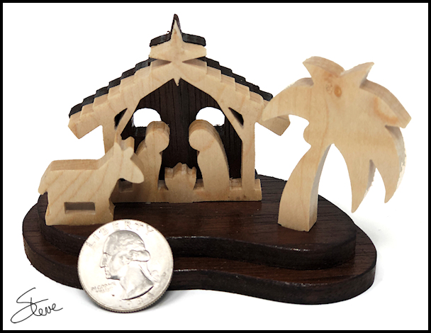 Scrollsaw Workshop: Christmas in July Nativity Scroll Saw Pattern.