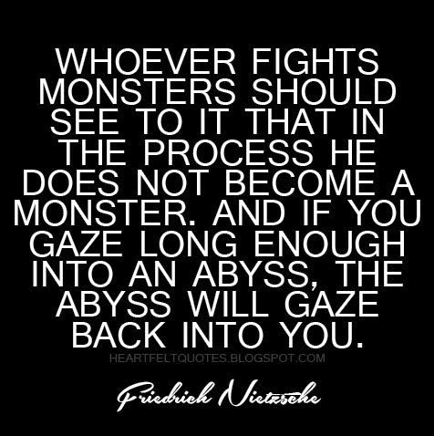 Nietzsche Monster Quotes
