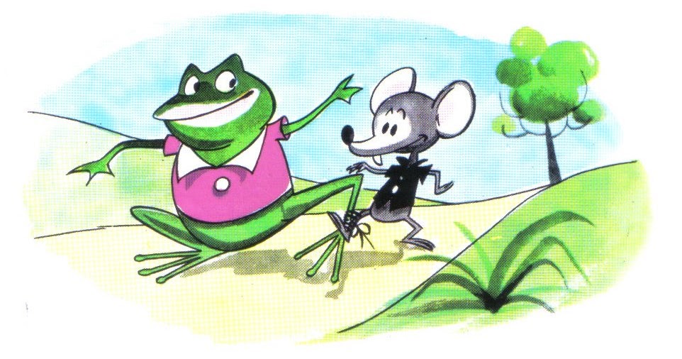 Fábulas para Niños - El Ratón y la Rana