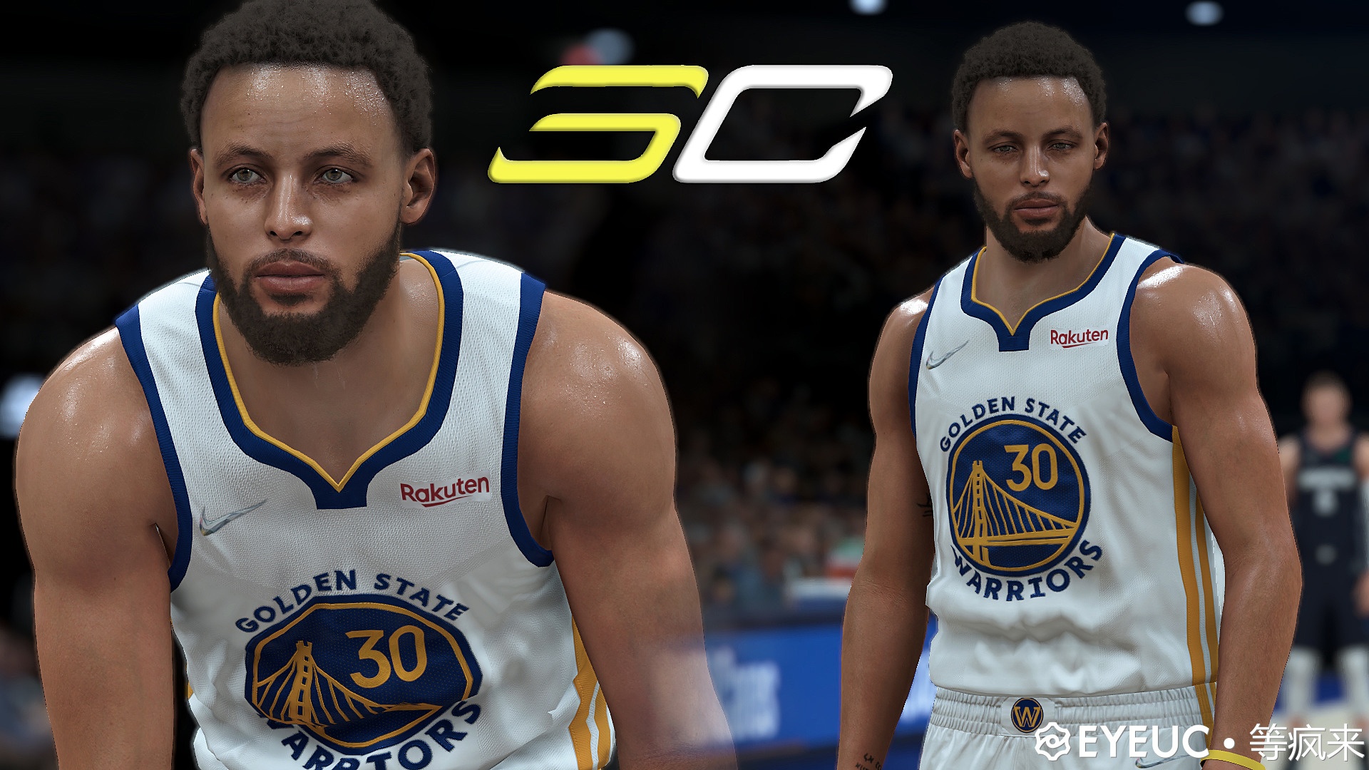 NBA 2K22 Stephen Curry Cyberface and Body Model v2.0 by Wait for madness