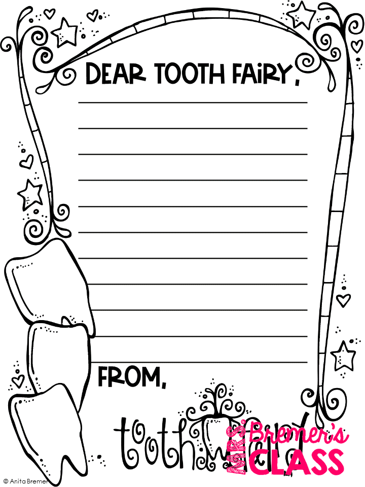 Tooth Fairy Activities | Mrs. Bremer's Class