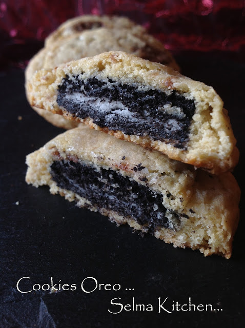 Selma Kitchen: Cookies oreo.la recette facile des cookies oreo.