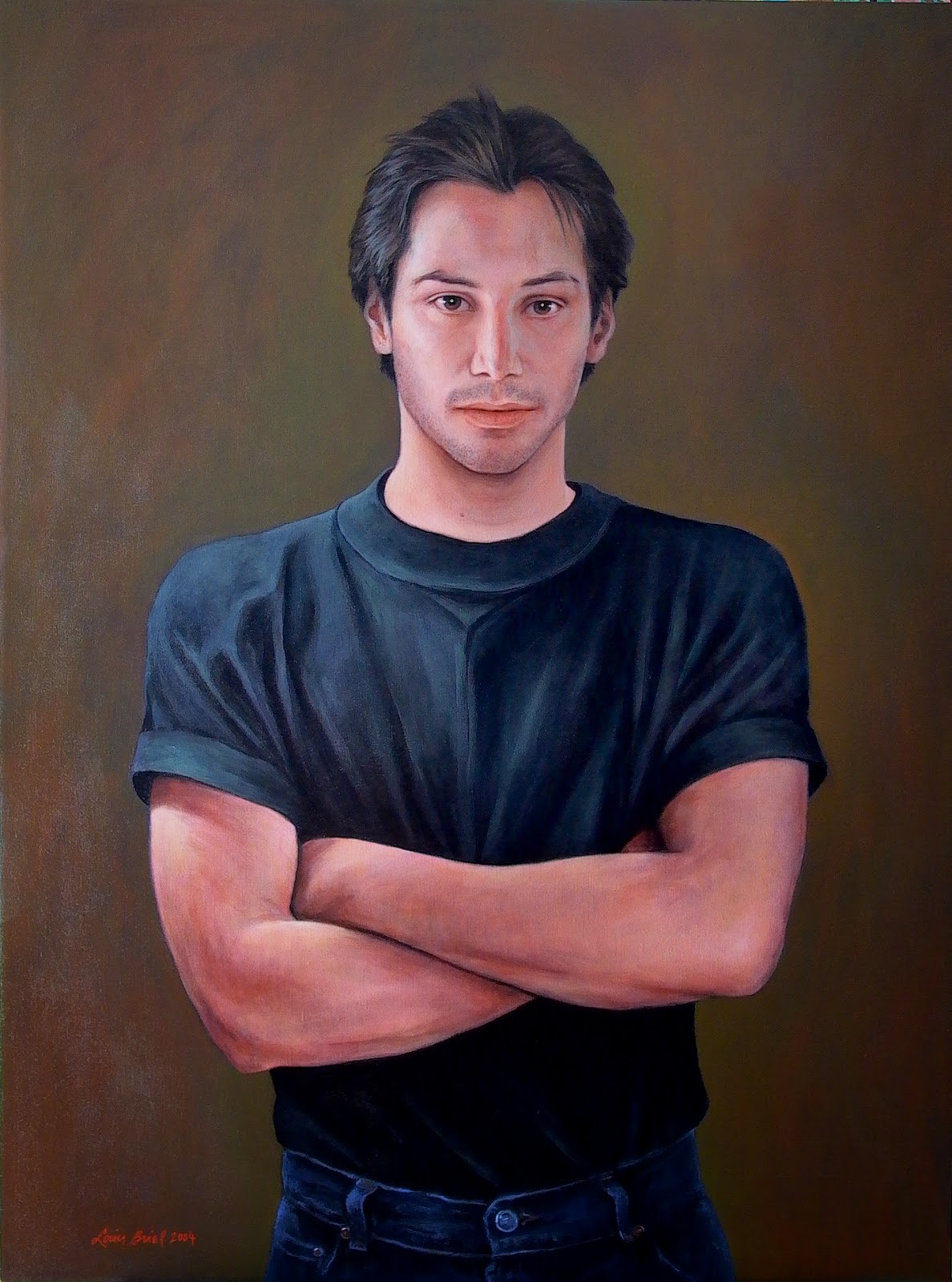 BRUSHES WITH FAME Louis Briel