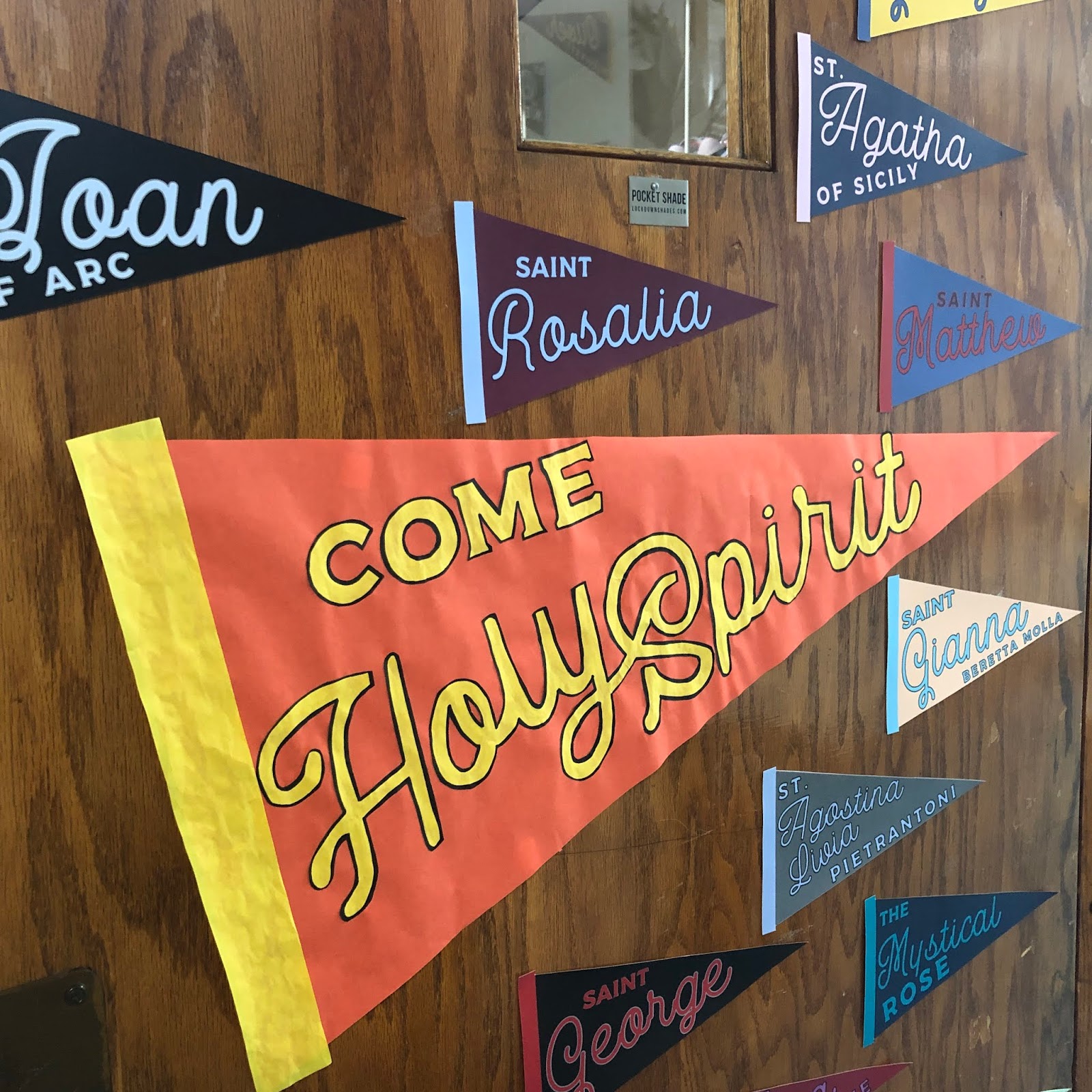 Look to Him and be Radiant: Saint Pennants {Perfect for Catholic ...