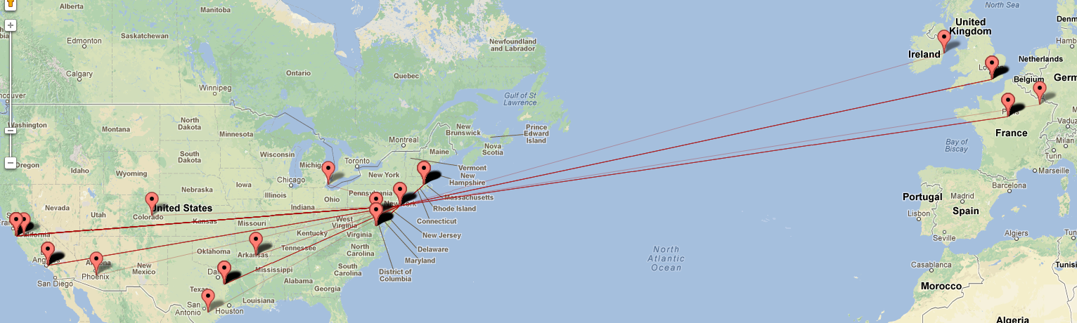 Bruno Keymolen: Visualize IP Connections - a FastCGI and Geolocation ...