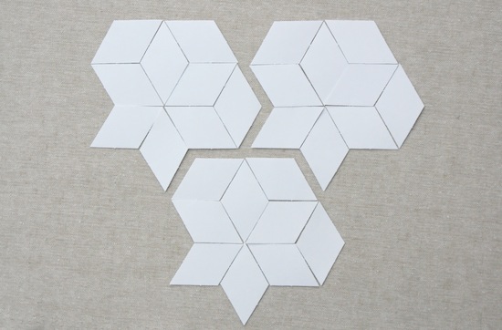 English Paper Piecing Basics: Week 5 // Matching Shapes + Pattern