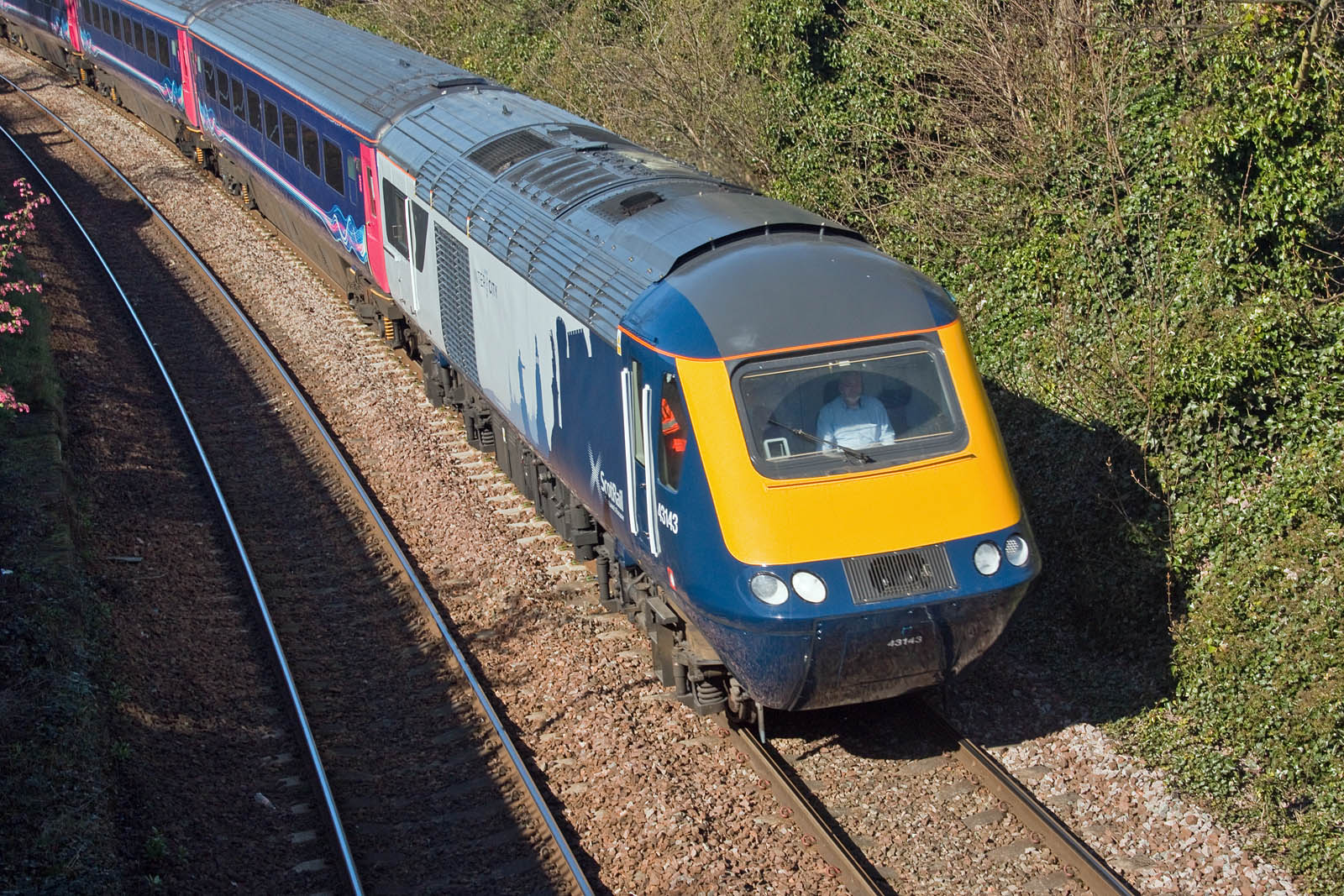 47s and other Classic Power at Southampton: ScotRail InterCity Short ...