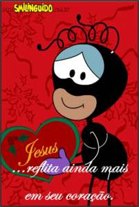 "Minha Herança": * Cartão de Natal com "Smilinguido"