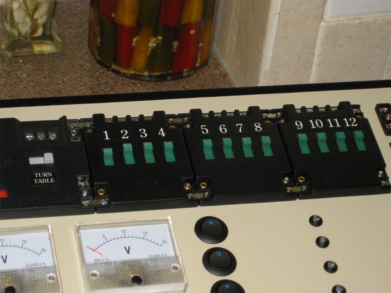 Model Railroad Control Panel