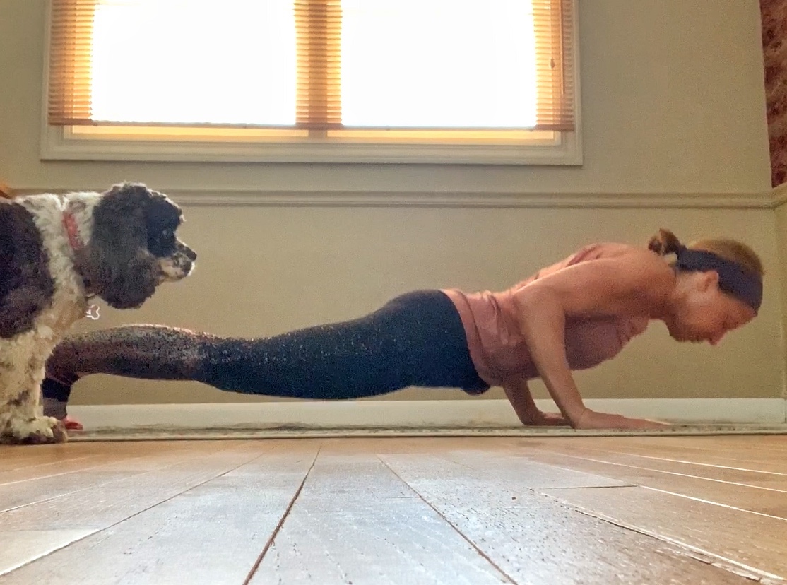 Tighten your core first. Engage your glutes. Your hips should lift off ...