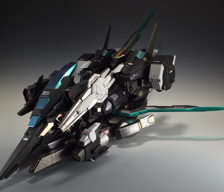 GUNDAM GUY: La Gourette Gundam w/ Mobile Bike - Custom Build