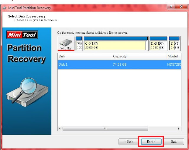 MiniTool Partition Recovery 磁區還原 軟體 | 801教學網