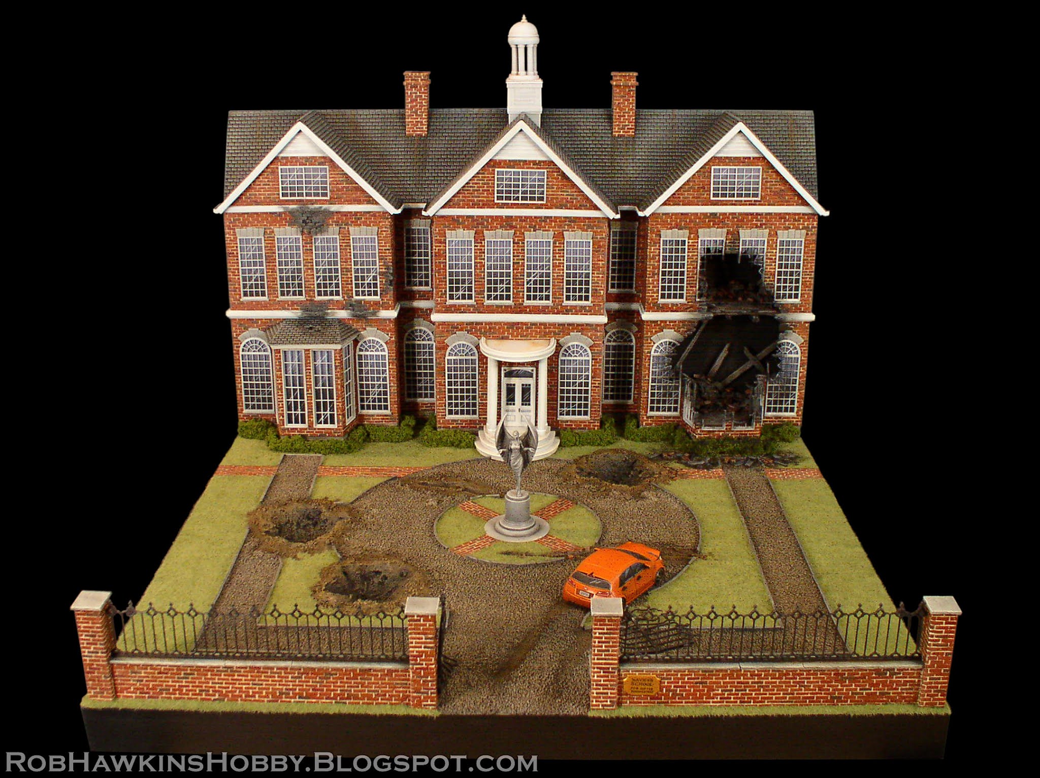 Rob Hawkins Hobby: Terrain Showcase: The X-Mansion