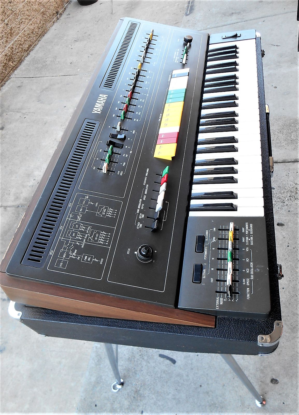 MATRIXSYNTH: 1979 Yamaha CS-50 Analog Synthesizer SN 2152