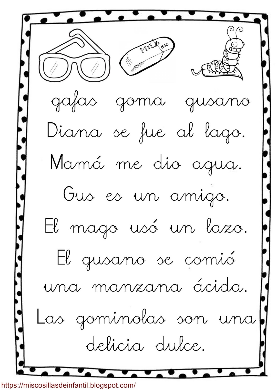 Mis cosillas de Educación Infantil : La letra de la semana: Con G de ...
