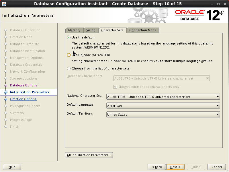 Oracle 12c Create database with dbca ~ Dilli's Oracle/MySQL Linux Blog