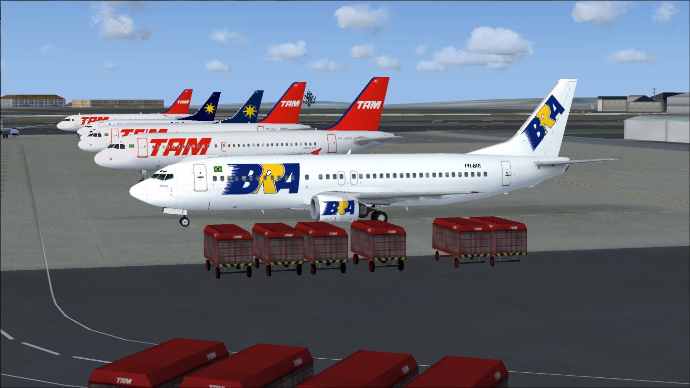 Rafael Flight Simulator: AI Retro Traffic BR 2002