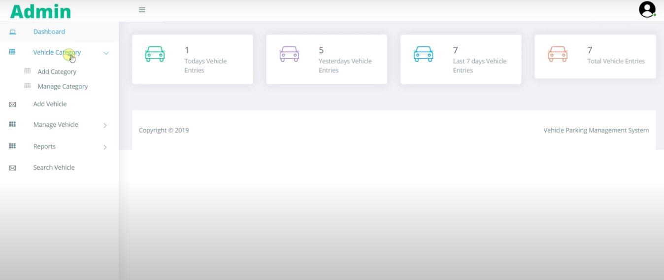 Vehicle Parking Management System Using Php And Mysql